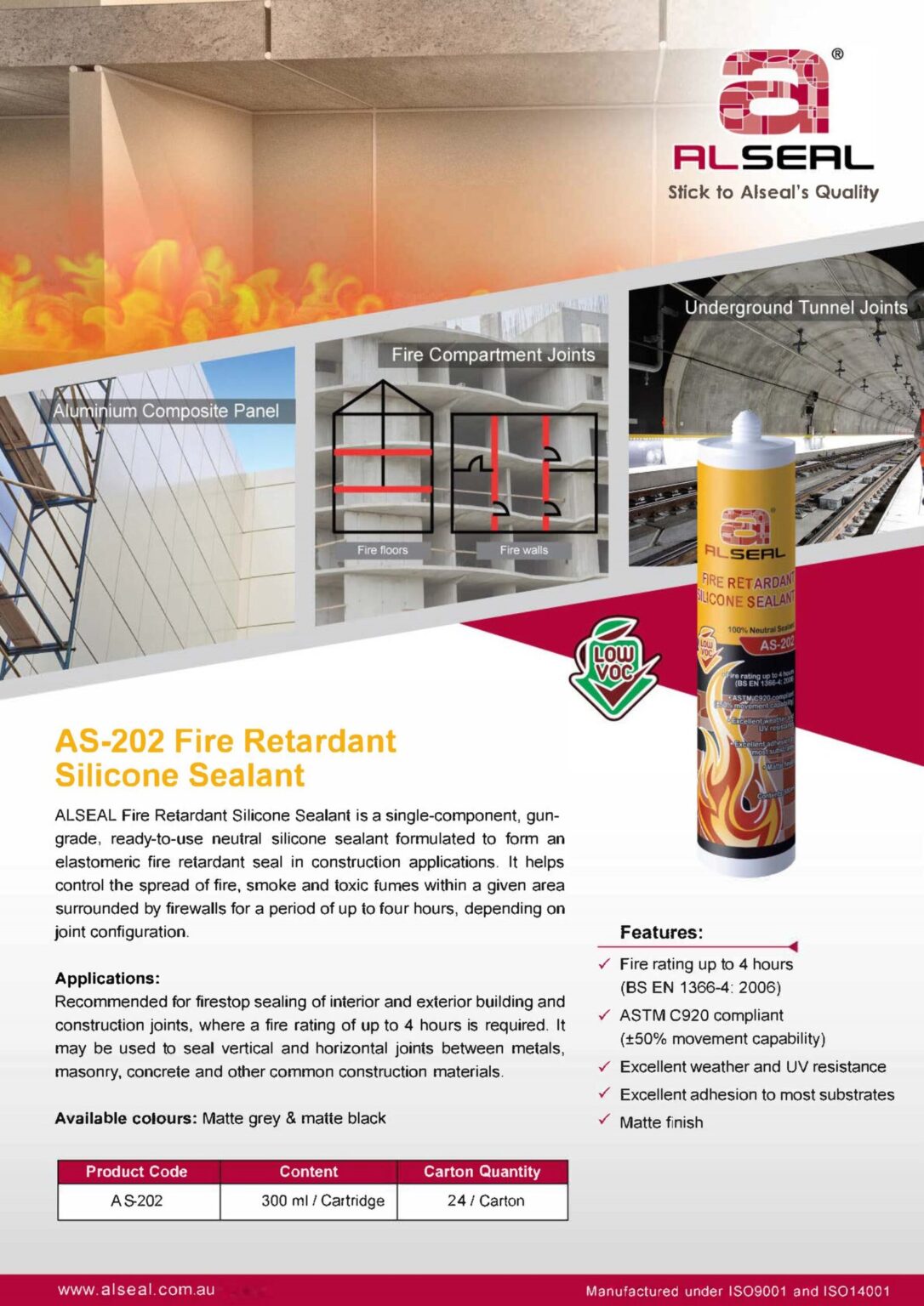 Fire Retardant Silicone Sealant - Sealand Bond